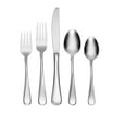 Oneida Mooncrest 65 Piece Everyday Flatware Set, Service for 12 ...