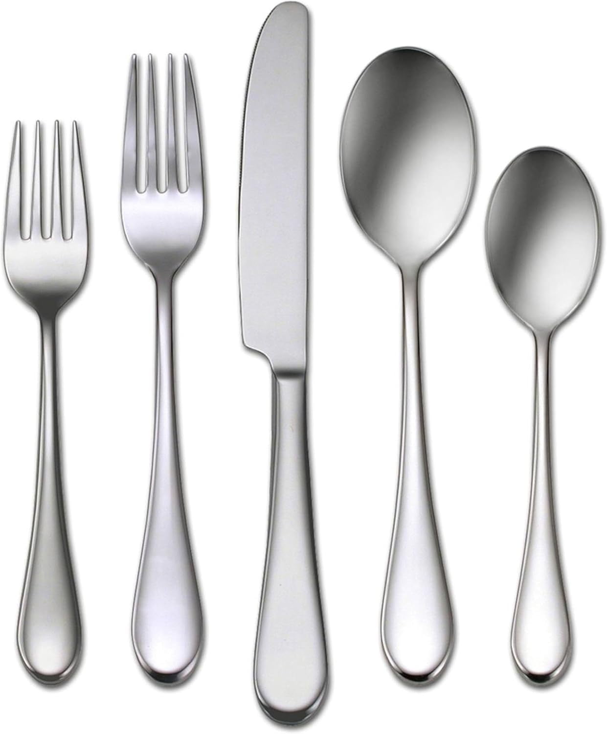 Oneida Icarus 45-Piece Flatware Set, Service for 8, Silver - Walmart.com