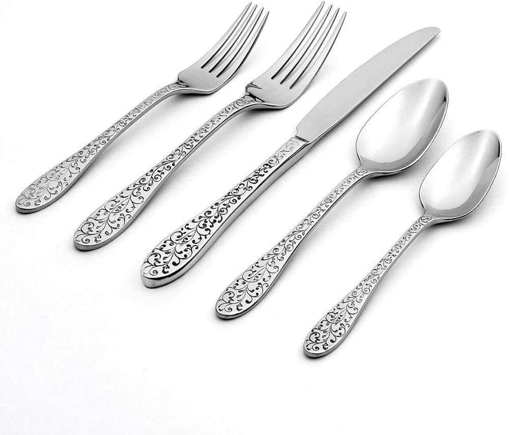 Oneida Ivy Flourish 5Pc Place Setting - Walmart.com