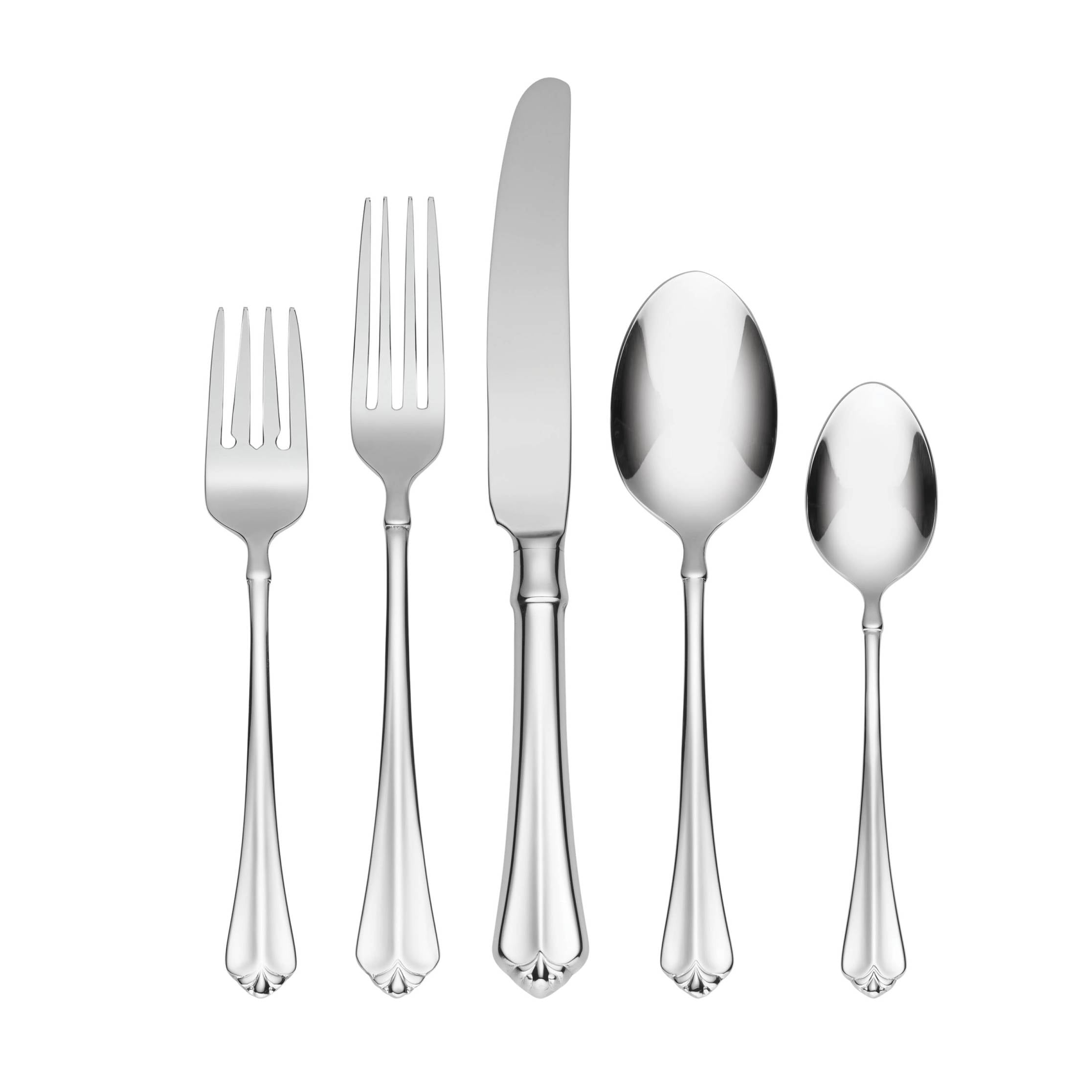 Oneida Juilliard 20-Piece Silverware Flatware Set, Stainless Steel, Service for 4 - Walmart.com