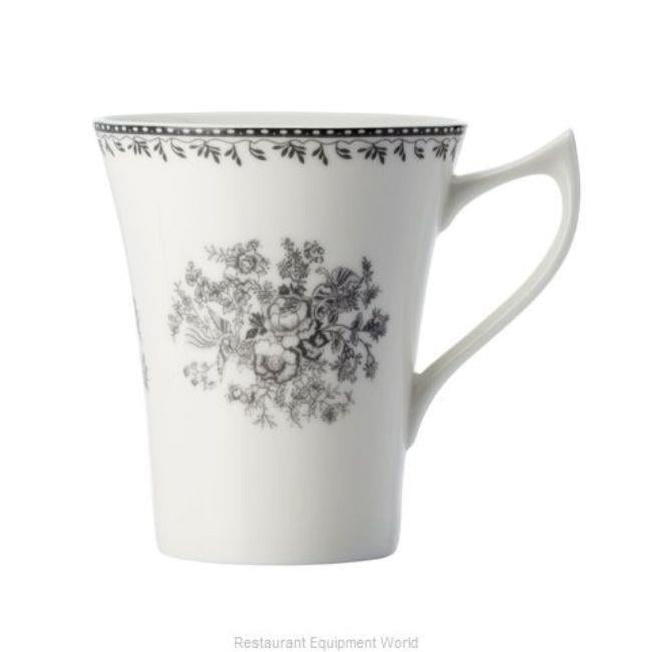 Oneida L6703068560 13 oz Porcelain Grey Mug - Walmart.com