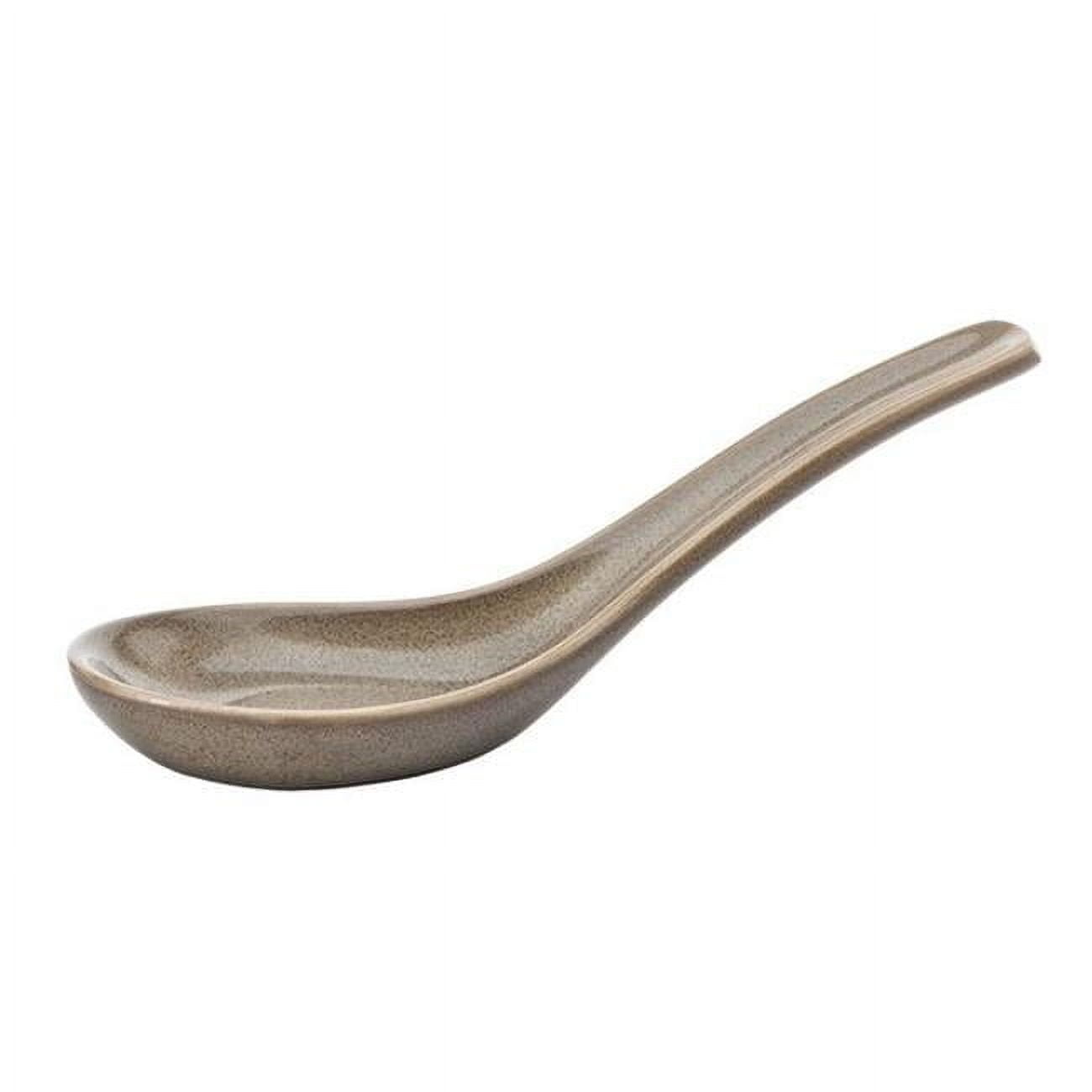 Oneida L6753059945 5 in. Porcelain Spoon Rustic Chestnut - Walmart.com