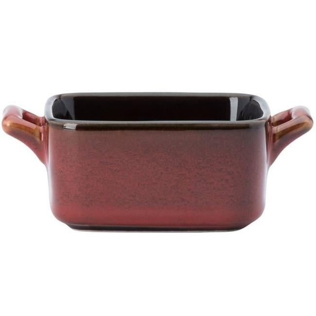 Oneida L6753074981 3 oz Crimson Porcelain Mini Baker Cup - Walmart.com