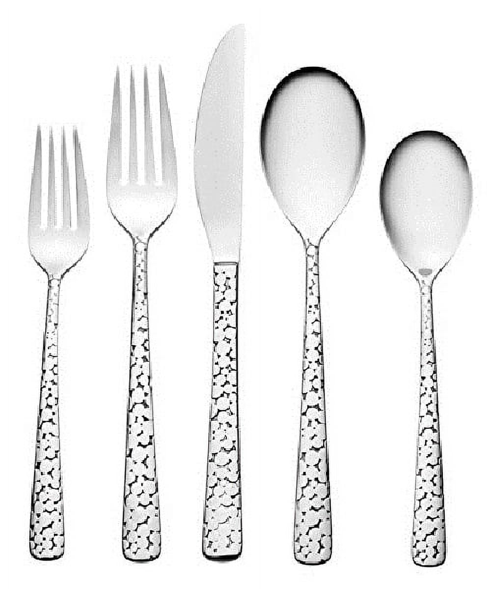 Oneida Lola 20 Piece Casual Flatware Set, 18/0 Stainless, Service for 4 ...
