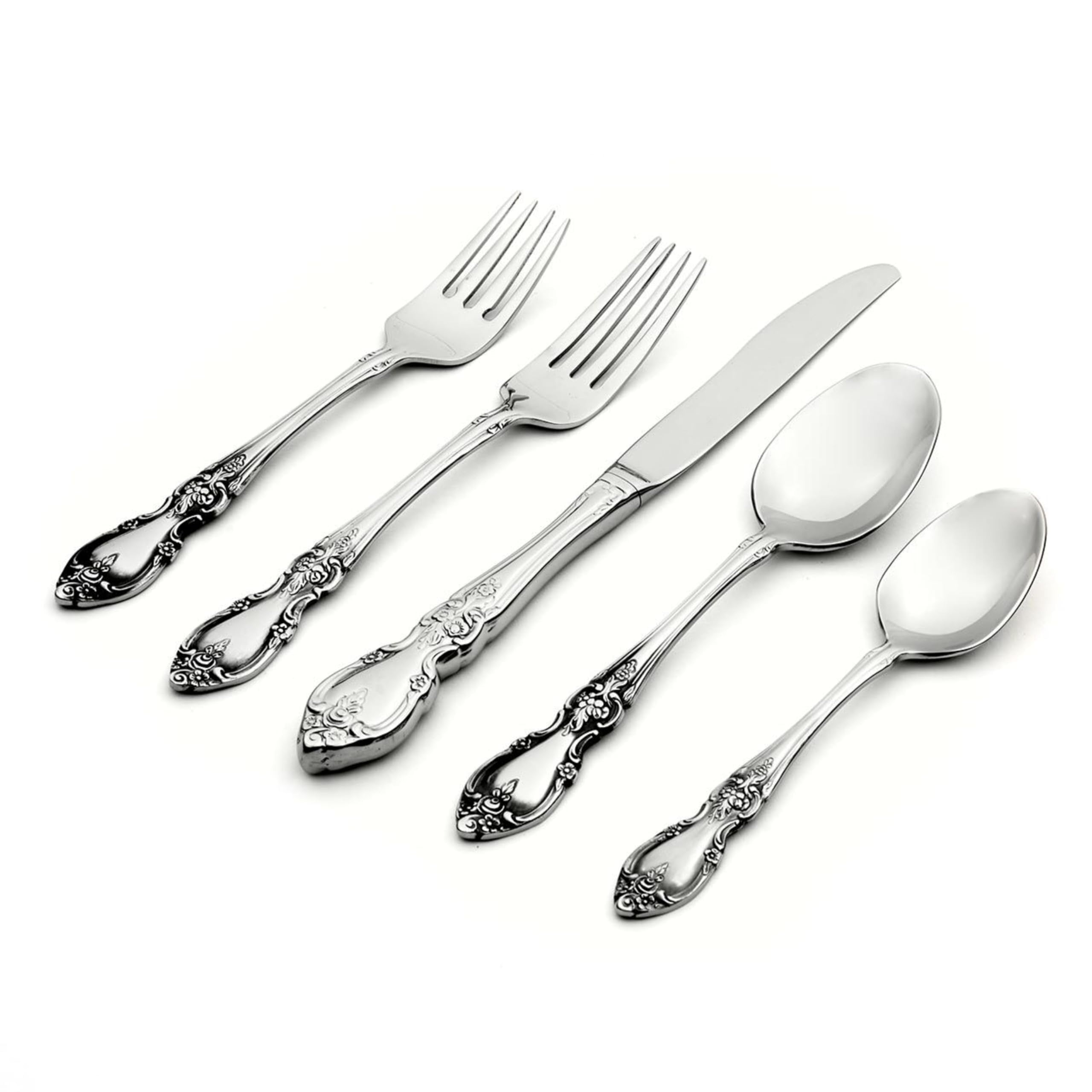 Oneida Louisiana 45-Piece Flatware Set - Walmart.com
