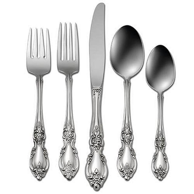Oneida Louisiana 5-Piece Silverware Flatware Serving Set - Walmart.com