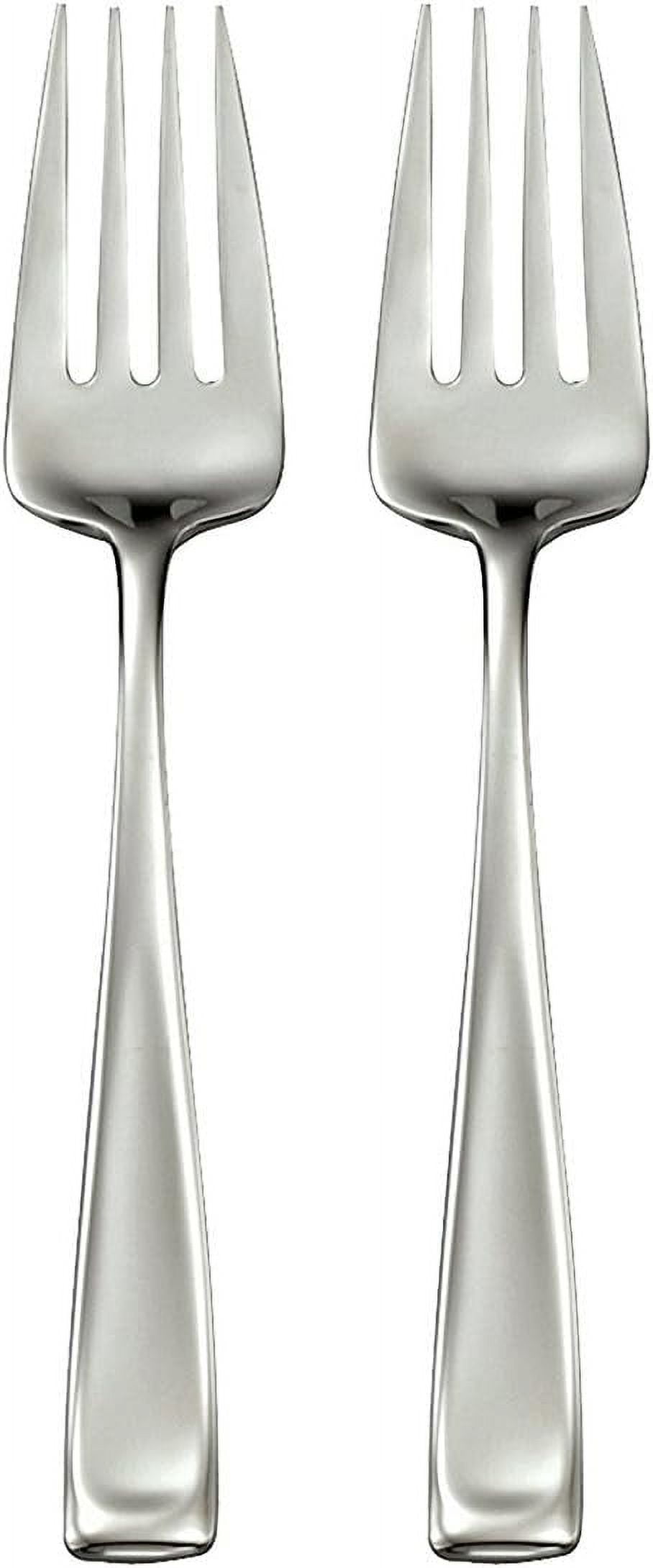 Oneida Moda Stainless Steel Serving Forks, 2-Piece, Flatware Set ...