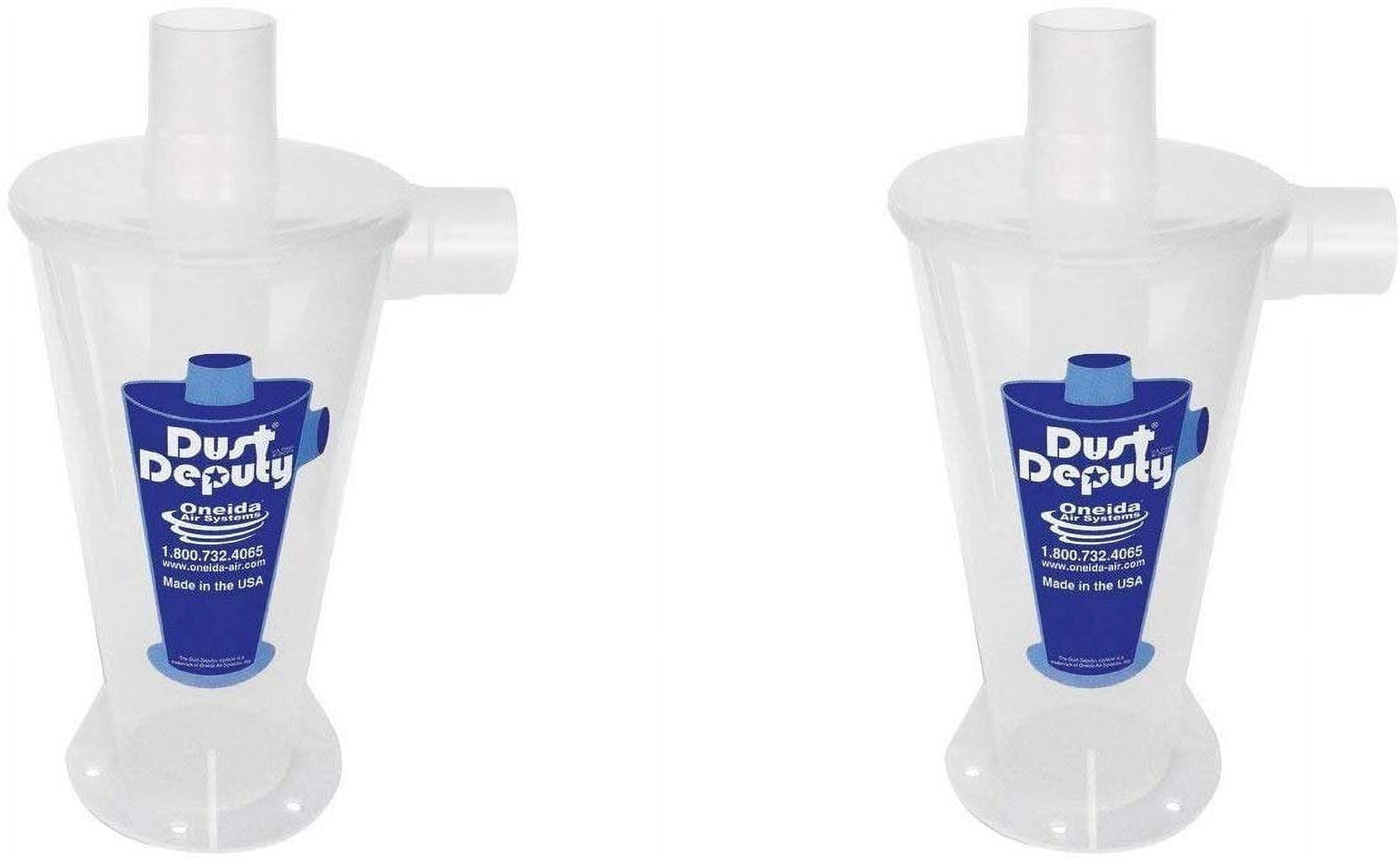 Oneida Molded DIY Dust Deputy Cyclone Pack of 2 - Walmart.com