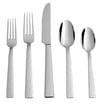 Oneida Harding 20-Piece Black Satin Stainless Steel Flatware Set ...