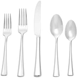 Oneida Noble Pattern 20-Piece Flatware Set, Premium Stainless Steel ...