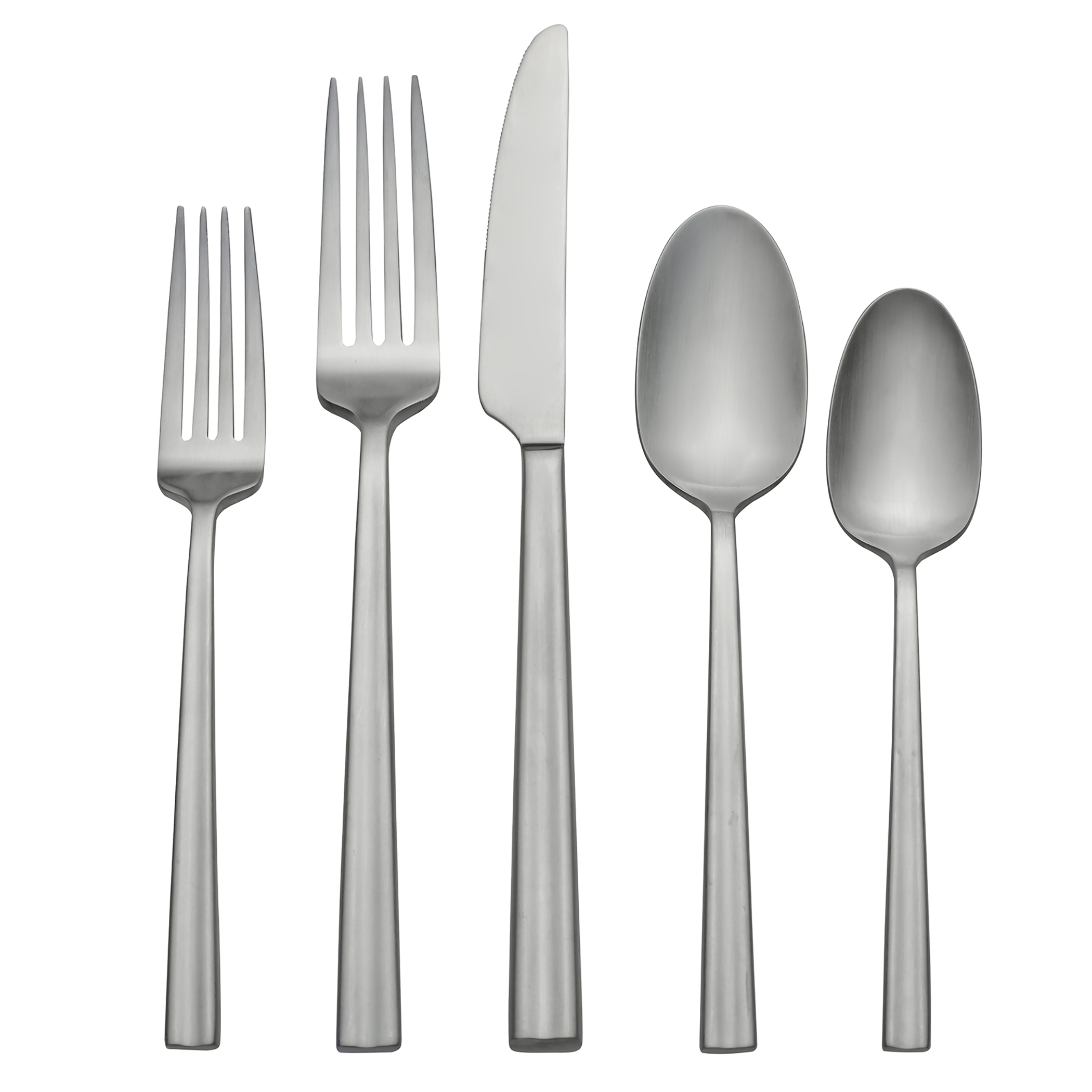 Oneida Mooncrest Flatware Set, 45 Piece - Walmart.com