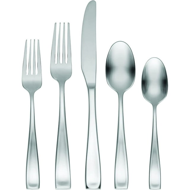 Oneida Satin Moda 65-Piece Flatware Set - Walmart.com