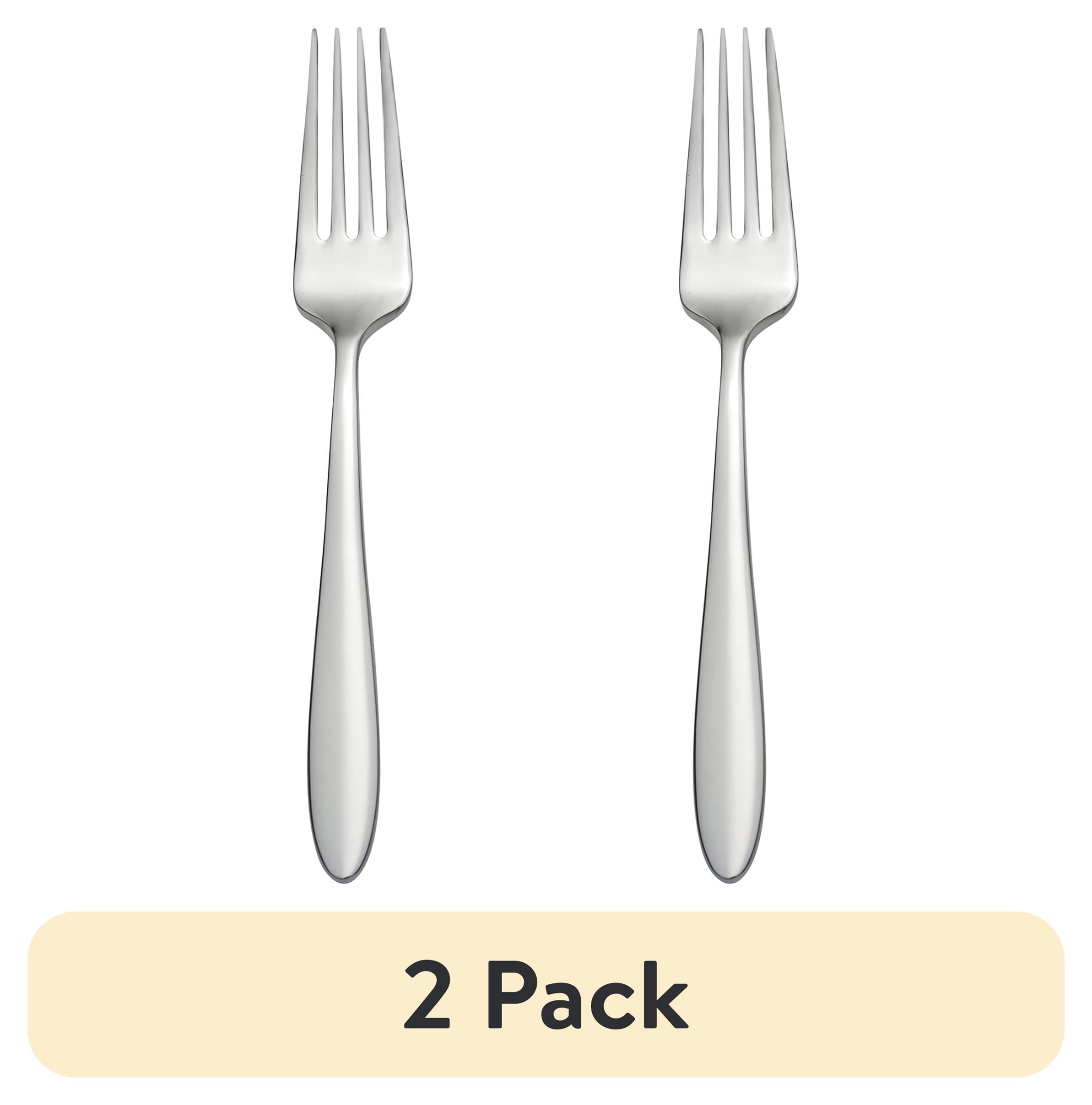 (2 pack) Oneida Solefield Stainless Steel Salad Fork - Walmart.com