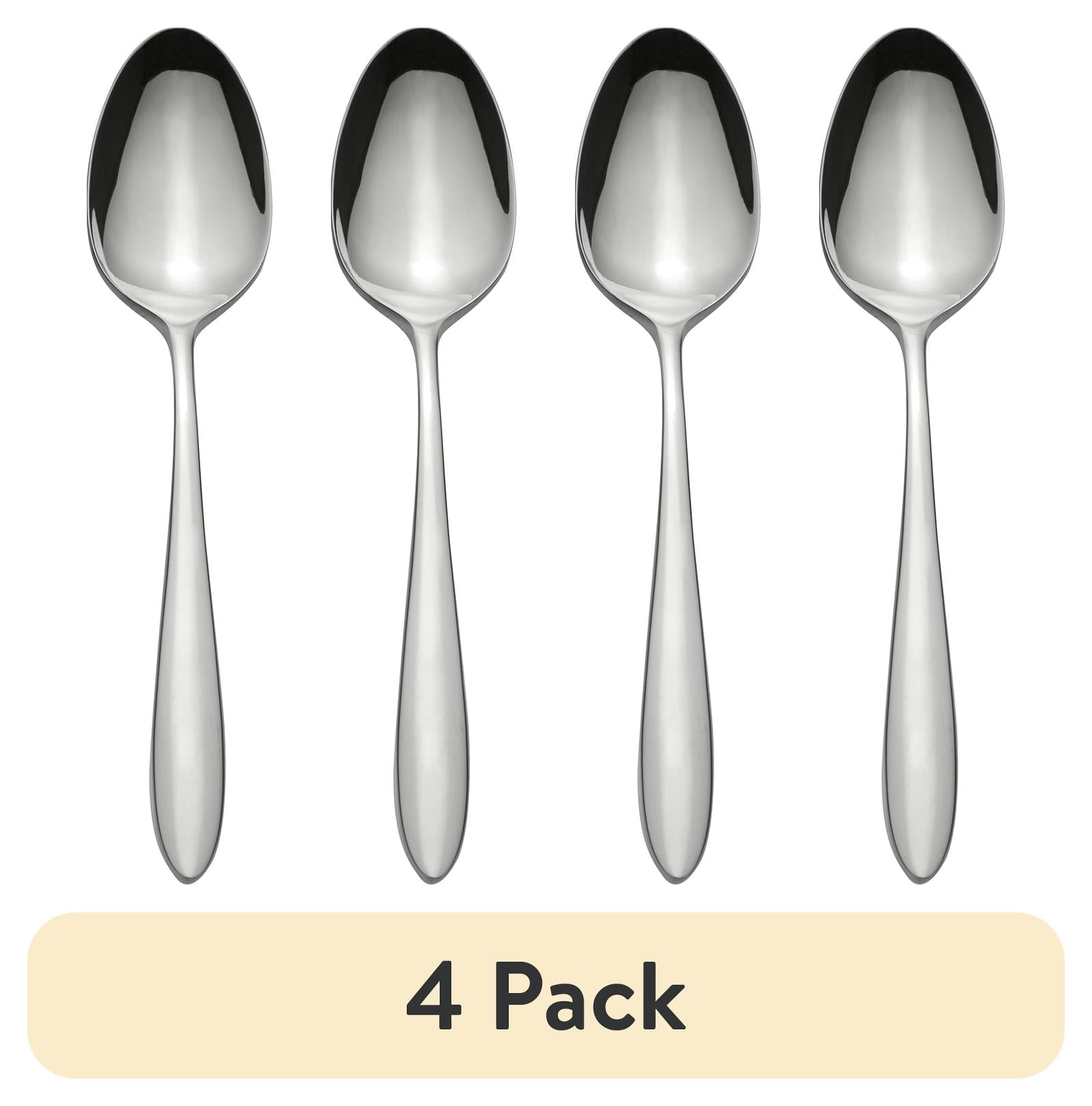 (4 pack) Oneida Solefield Stainless Steel Teaspoon - Walmart.com
