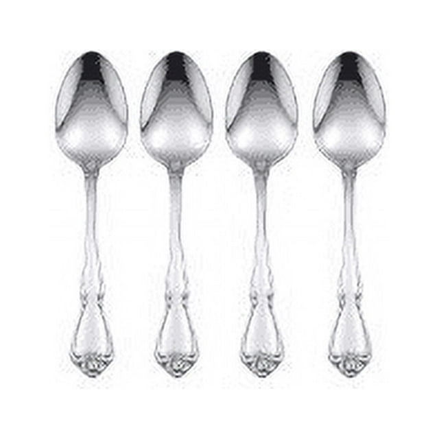 Oneida True Rose Everyday Flatware Teaspoons, Set of 4 - Walmart.com