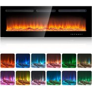30 inch Electric Fireplace, 4.3" Ultra-Thin Electric Fireplace Inserts ...