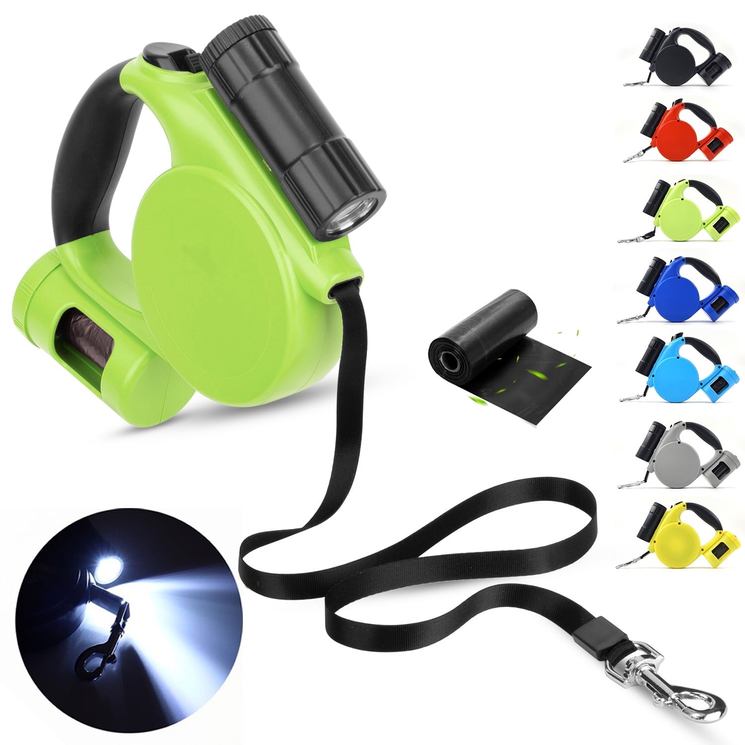Oneisall 16.4FT Retractable Dog Leash, Leash for Small Medium Dogs with ...