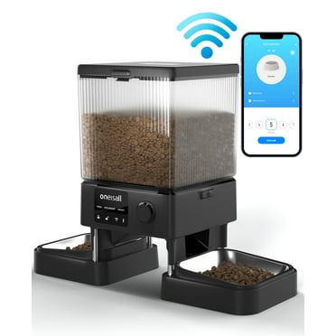 PETLIBRO 5L Auto Pet Feeder for Dog&Cat, Dual Bowls, Meal Call, Timer ...