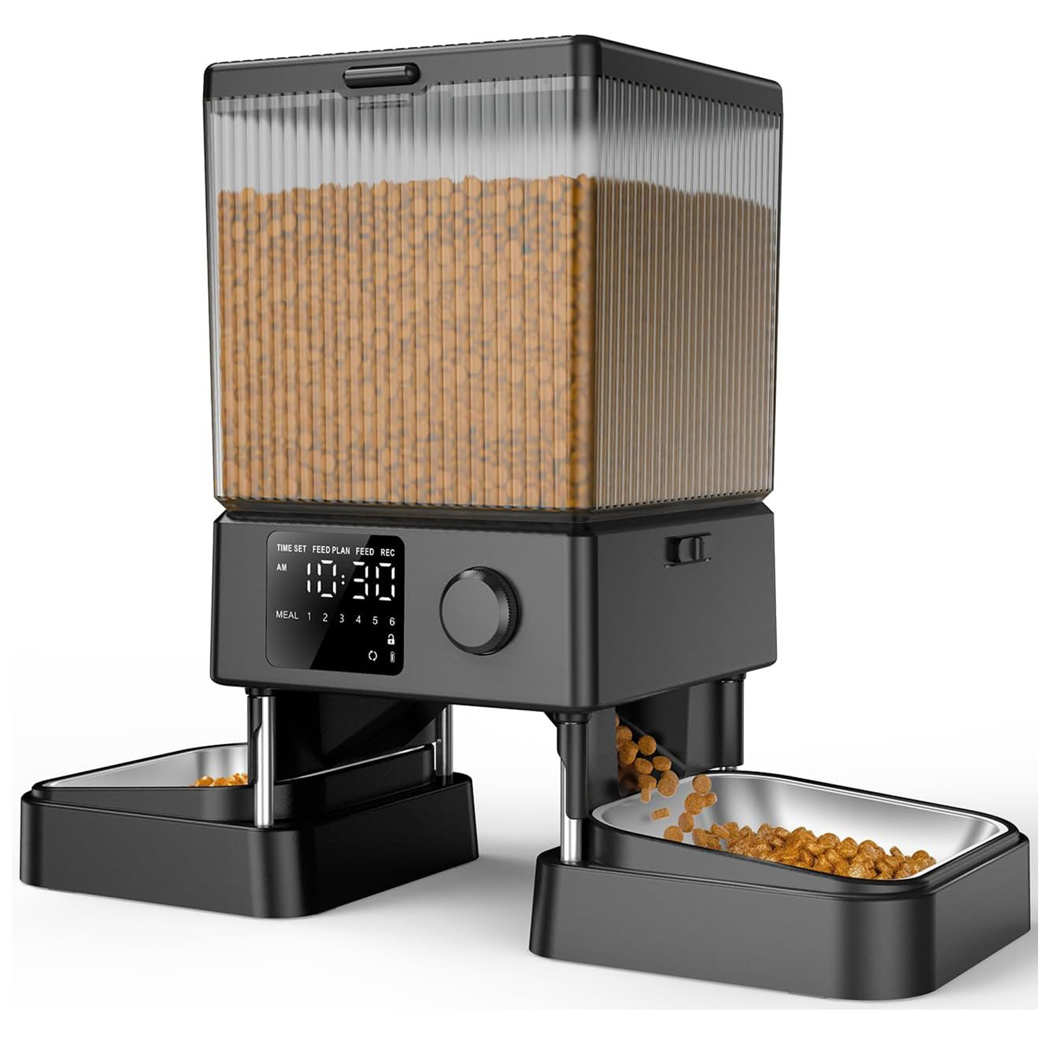 WOPET Automatic Dog Feeders, Cat Food Dispenser , With Desiccant Bag ...