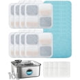 Oneisall 8 Pack Replacement Filters for 10L/2.64Gal PW07 Stainless ...