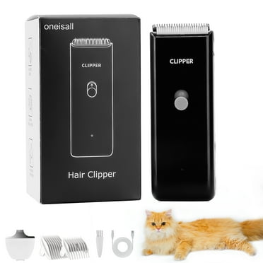 Scaredy Cut Silent Pet Grooming Kit Right-Handed Blue 4.5" Safety ...