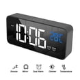 Onekawa Digital Alarm Clocks,Adjustable Brightness Desktop Alarm Clock ...