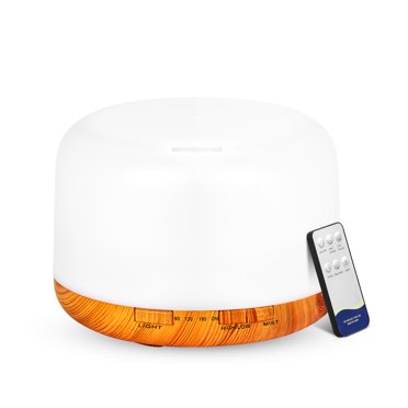 Nature's Truth Mini Essential Oil Diffuser | Ultrasonic, 2 Mist ...