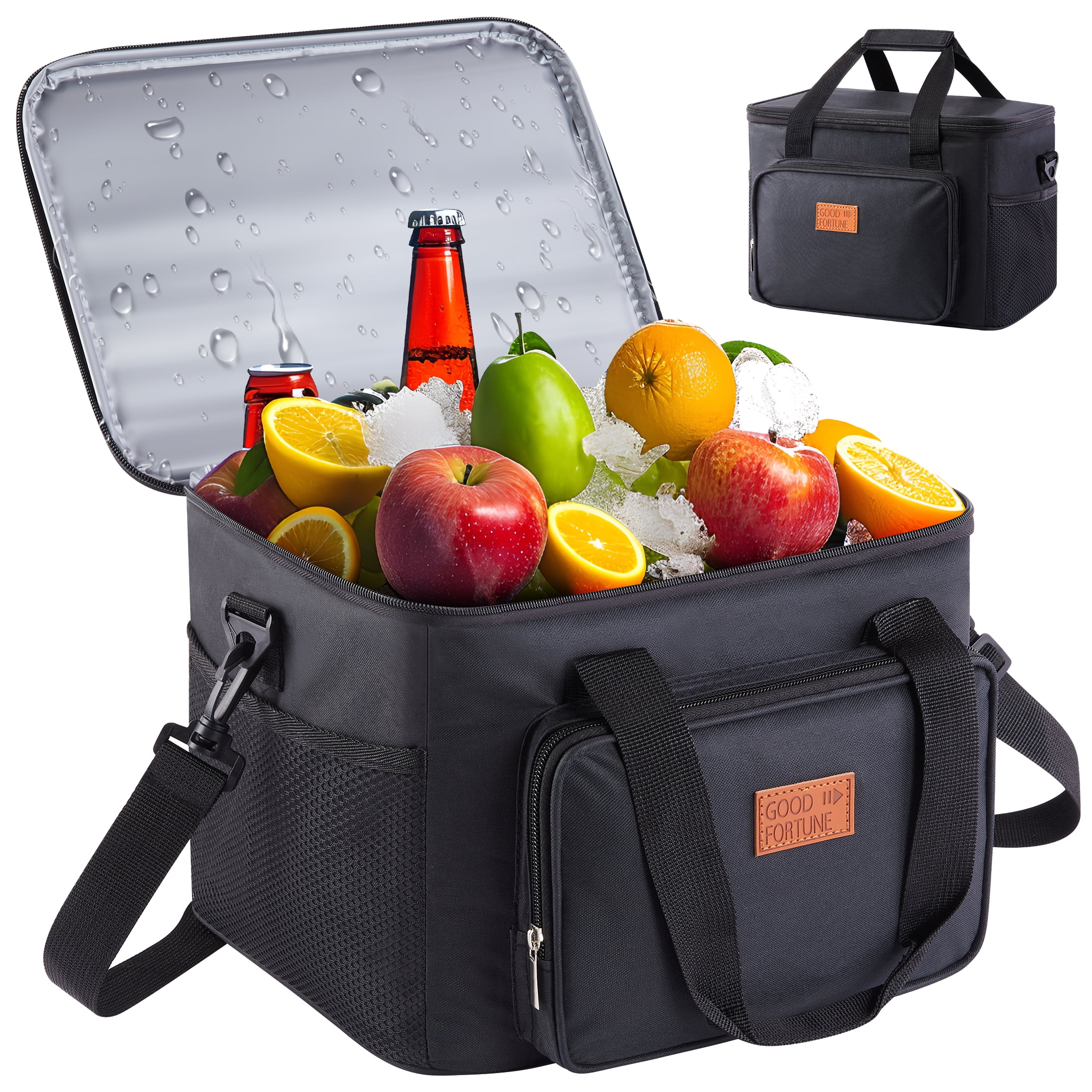 Onekawa Soft Cooler Bag,Collapsible Soft Sided Cooler,Beach Cooler with ...