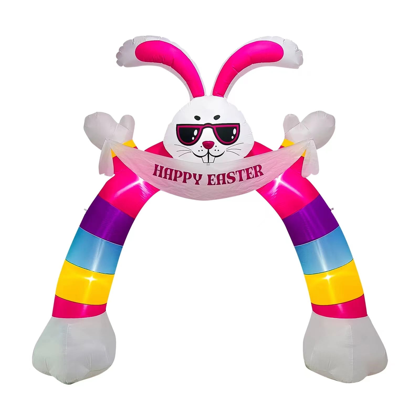 Onekie 10FT Happy Easter Inflatable Bunny Archway, Outdoor Blow Up ...