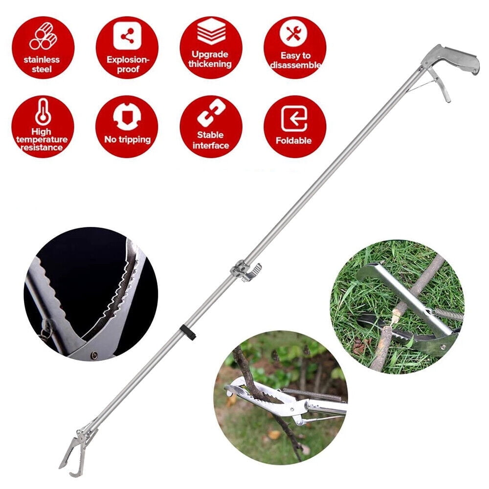 Onemayship 60inch Reptile Snake Tong Catcher Heavy Duty Stick Grabber ...