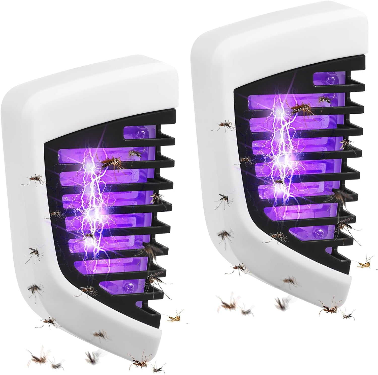 Onemayship Electric Insect Zapper 2 Pack UV Lights Home Pest Control ...