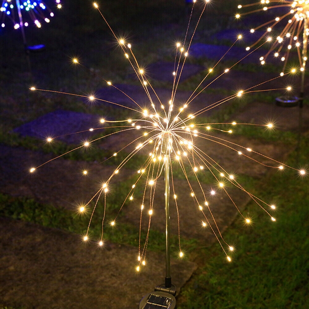 Onemayship Flexible DIY Shape Copper Wire String Lights 150 LEDs Solar ...