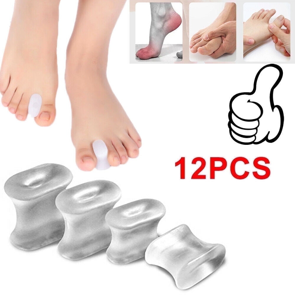 Onemayship Silicone Gel Toe Separator, Orthotics Bunion Spacer, Pain ...