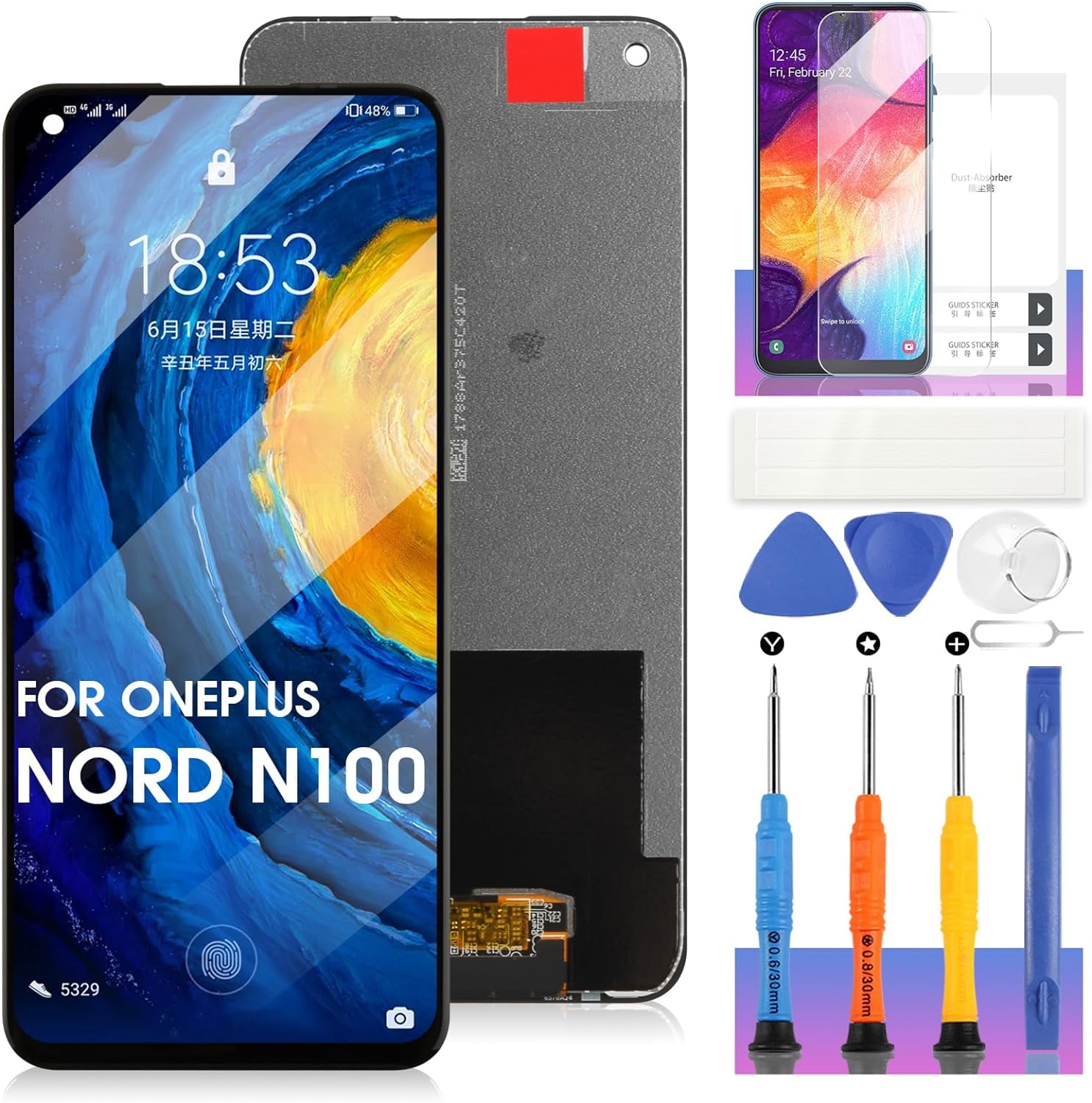 for Oneplus Nord N100 Screen Replacement for Nord N100 LCD for Display ...