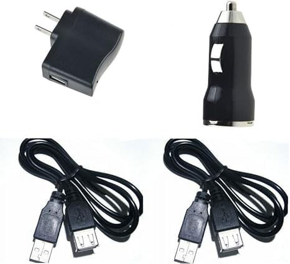 Onerbl 5V AC/DC Adapter Wall + Vehicle Charger Compatible with Rand ...