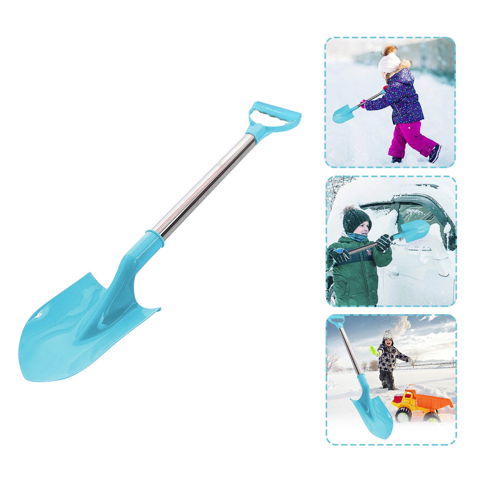 Oneshit 20 inch Toddler Sand Toys - Beach Shovel, Large Spade Scoop for ... Oneshit 20 inch Toddler Sand Toys - Beach Shovel, Large Spade Scoop for ...
