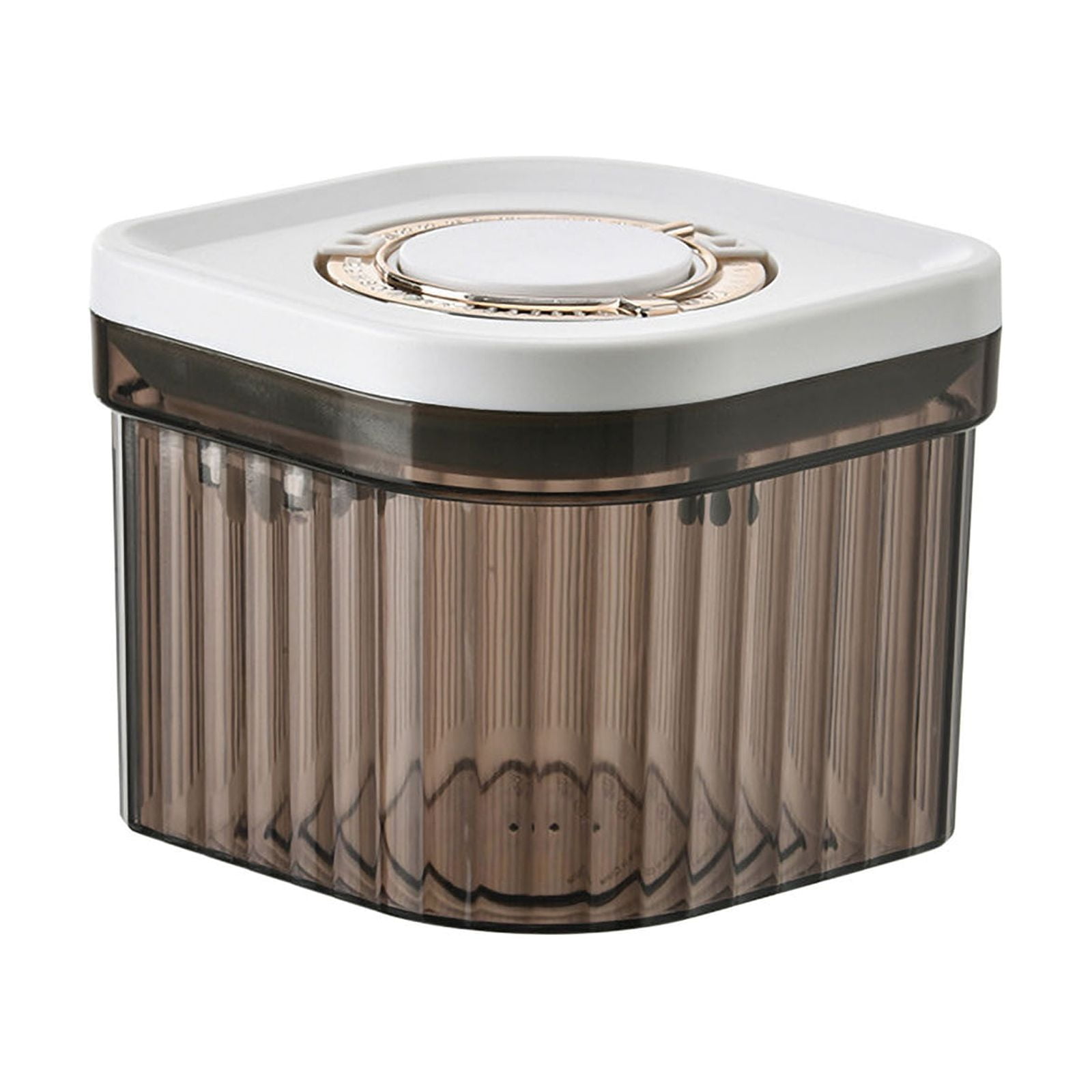 Oneshit Pressing Storage Tank Flour Snacks Multi-grain Storage Box ...