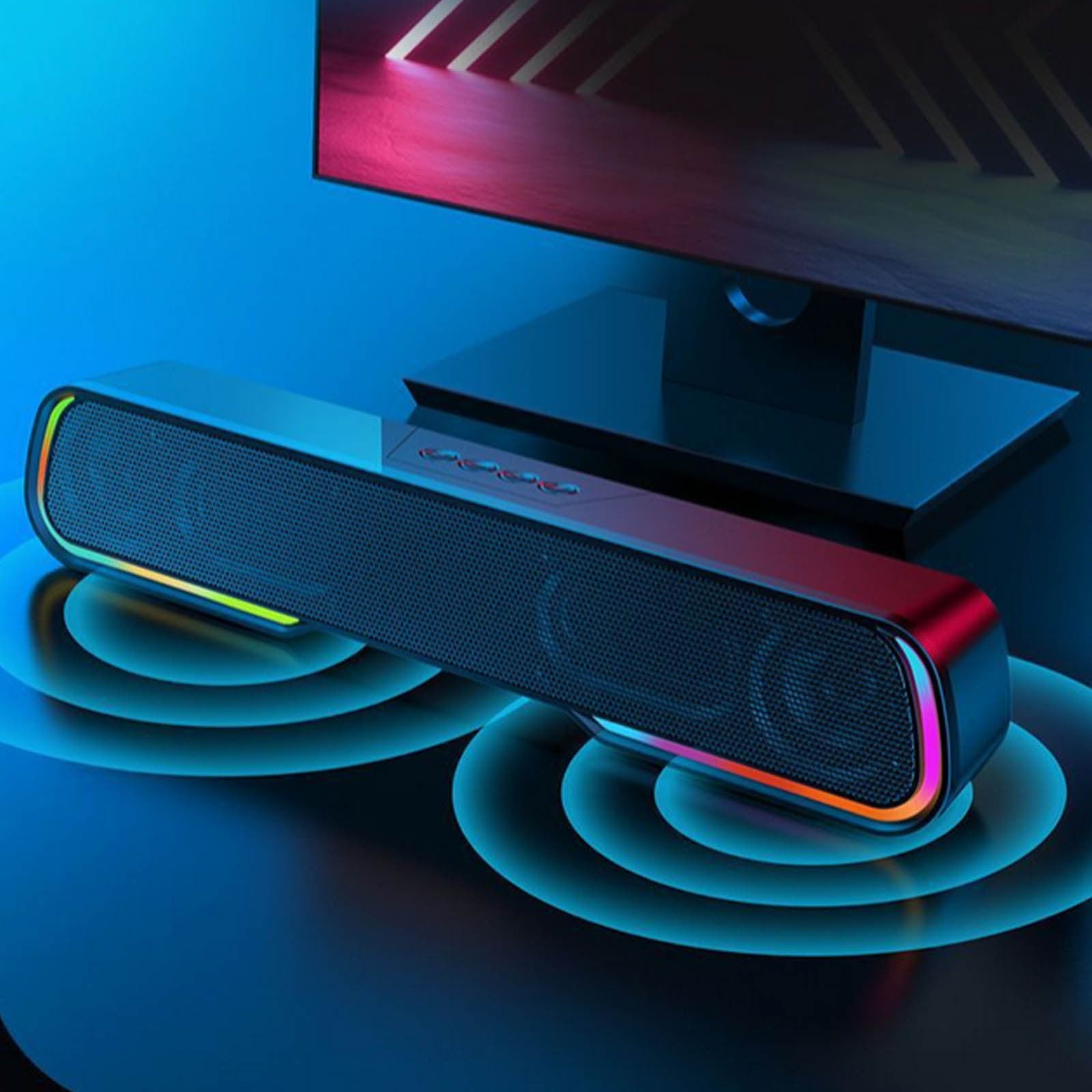 Oneshit Speaker Spring Clearance Intelligent Colorful Lights Bluetooth ... Oneshit Speaker Spring Clearance Intelligent Colorful Lights Bluetooth ...