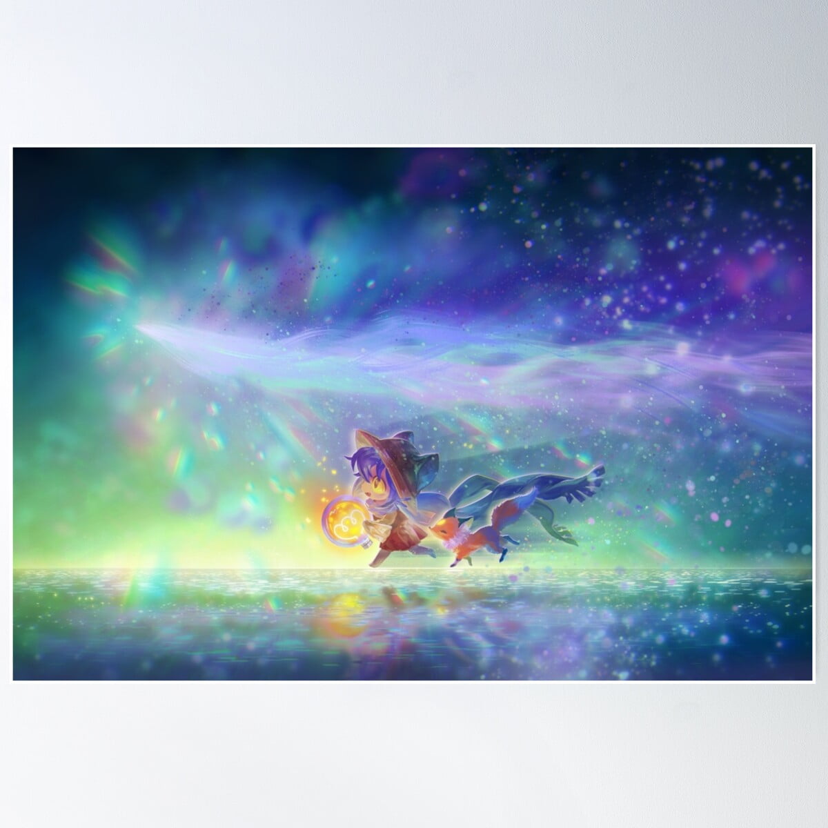 Oneshot - Niko, Rue, And You Poster Wall Art, Modern Wall Decor For ...