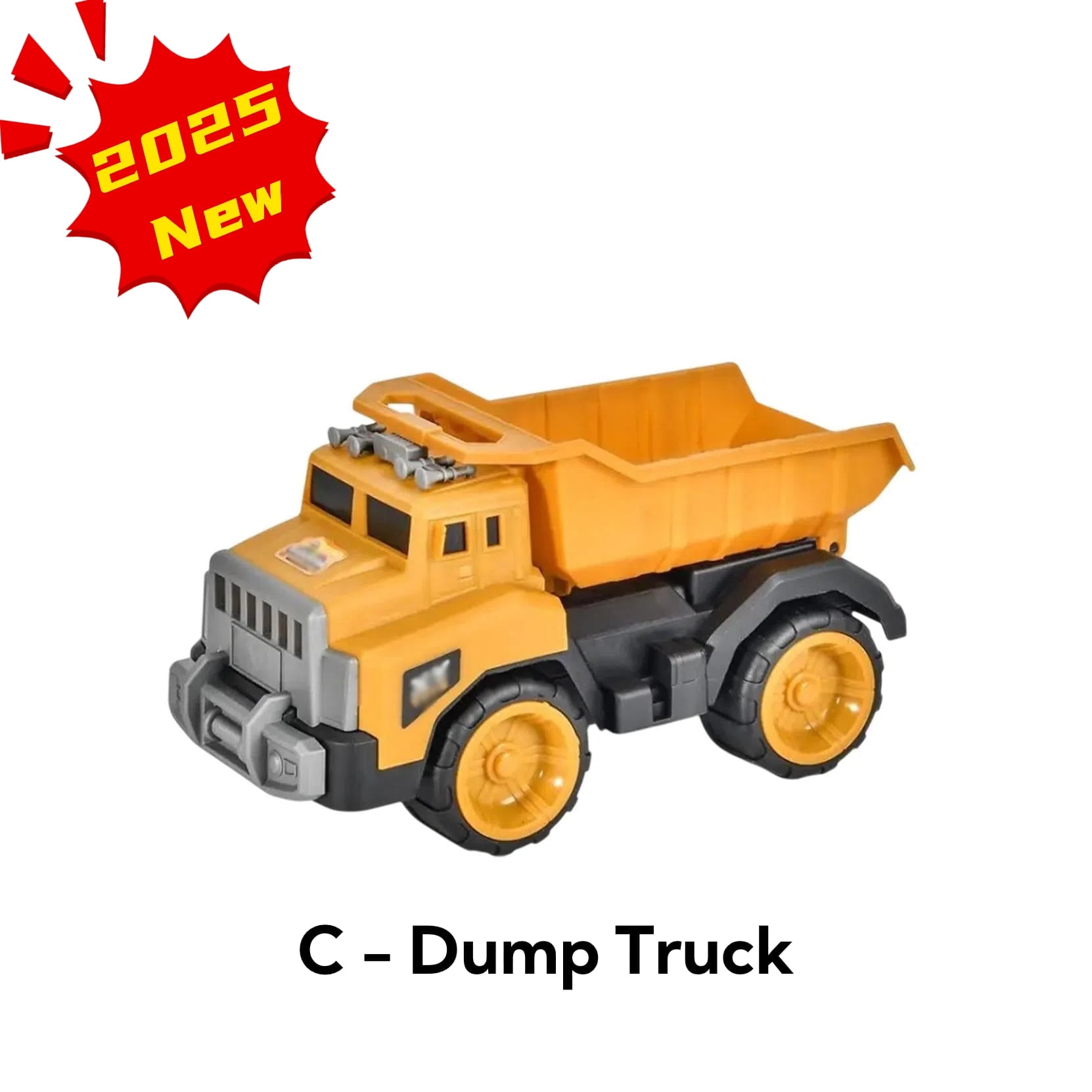 Oneshrt Engineering Car Toys for Boy, Engineering Construction Truck ...