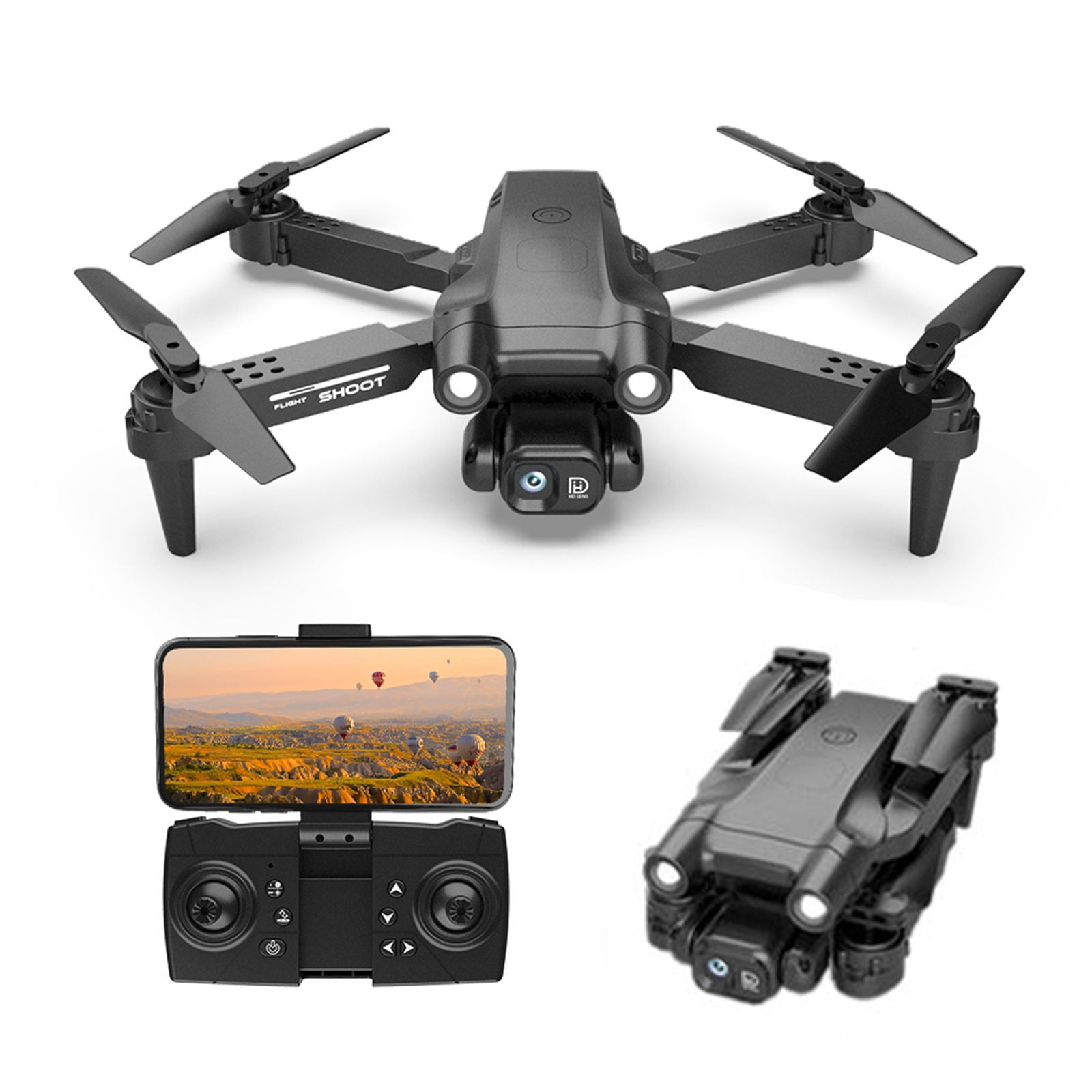 Oneshrt Mini Drone with Camera On Clearance H7 Drone Hd Aerial ...