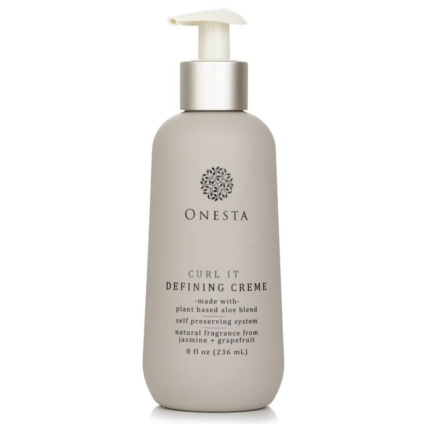 Onesta Curl It Defining Creme, Jasmine & Grapefruit, 8 oz - Frizz-Free ...