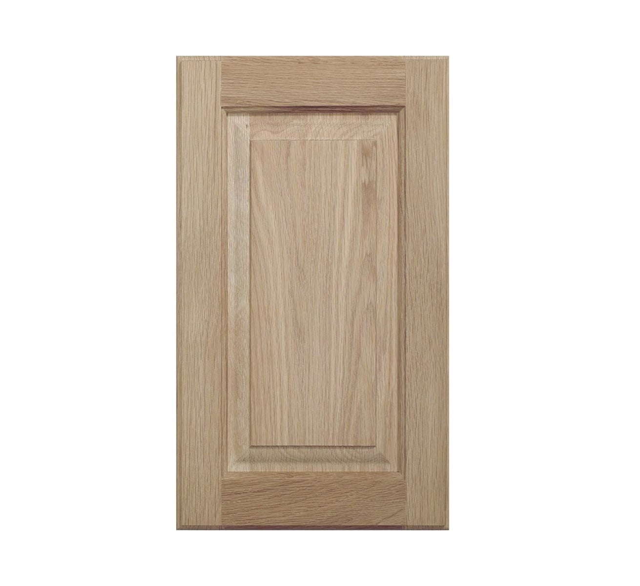 Onestock 14.75W x 22.5H 0.75 Thick Unfinished Oak Kitchen Cabinet Door ...