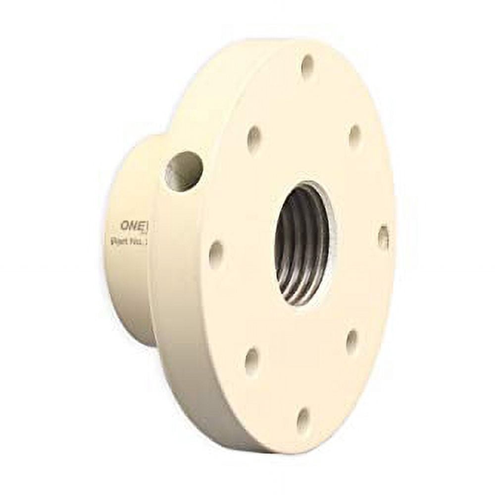 Oneway 4" Cast Iron Faceplate, 1 1/4" x 8 TPI - Walmart.com