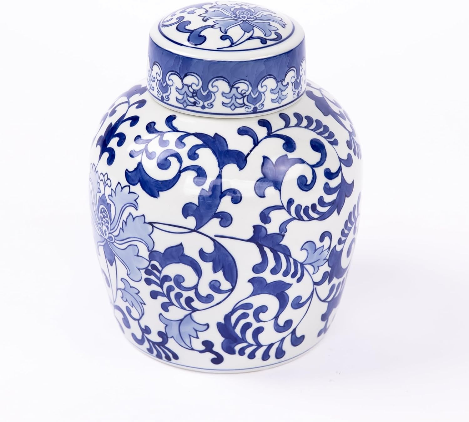 Oneworld Memorials Exotic Blue Ceramic Cremation Urn – Large Funeral ...