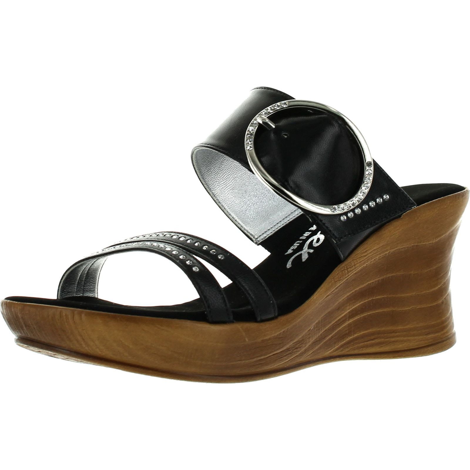 Onex Womens Cynthia Wedge Fashion Sandals - Walmart.com