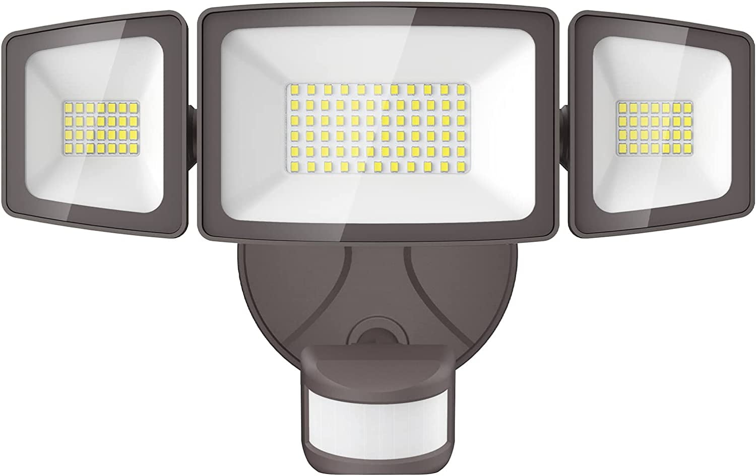 Onforu 55W LED Security Lights Motion Sensor Light Outdoor 5500LM 6500K ...