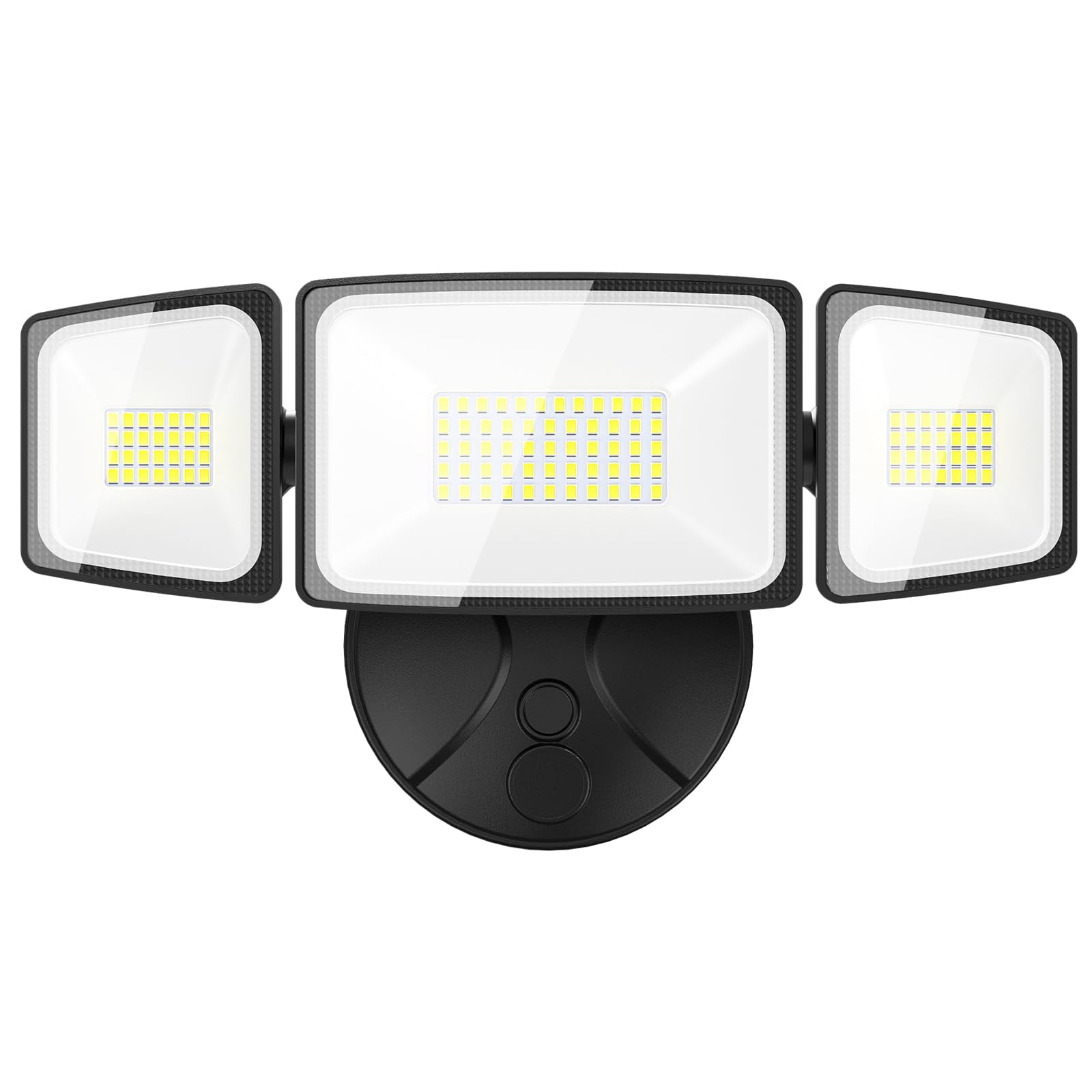 Onforu 60W Flood Lights Outdoor, 6000LM Brightness Security Lights Switch Controlled, 3 ...