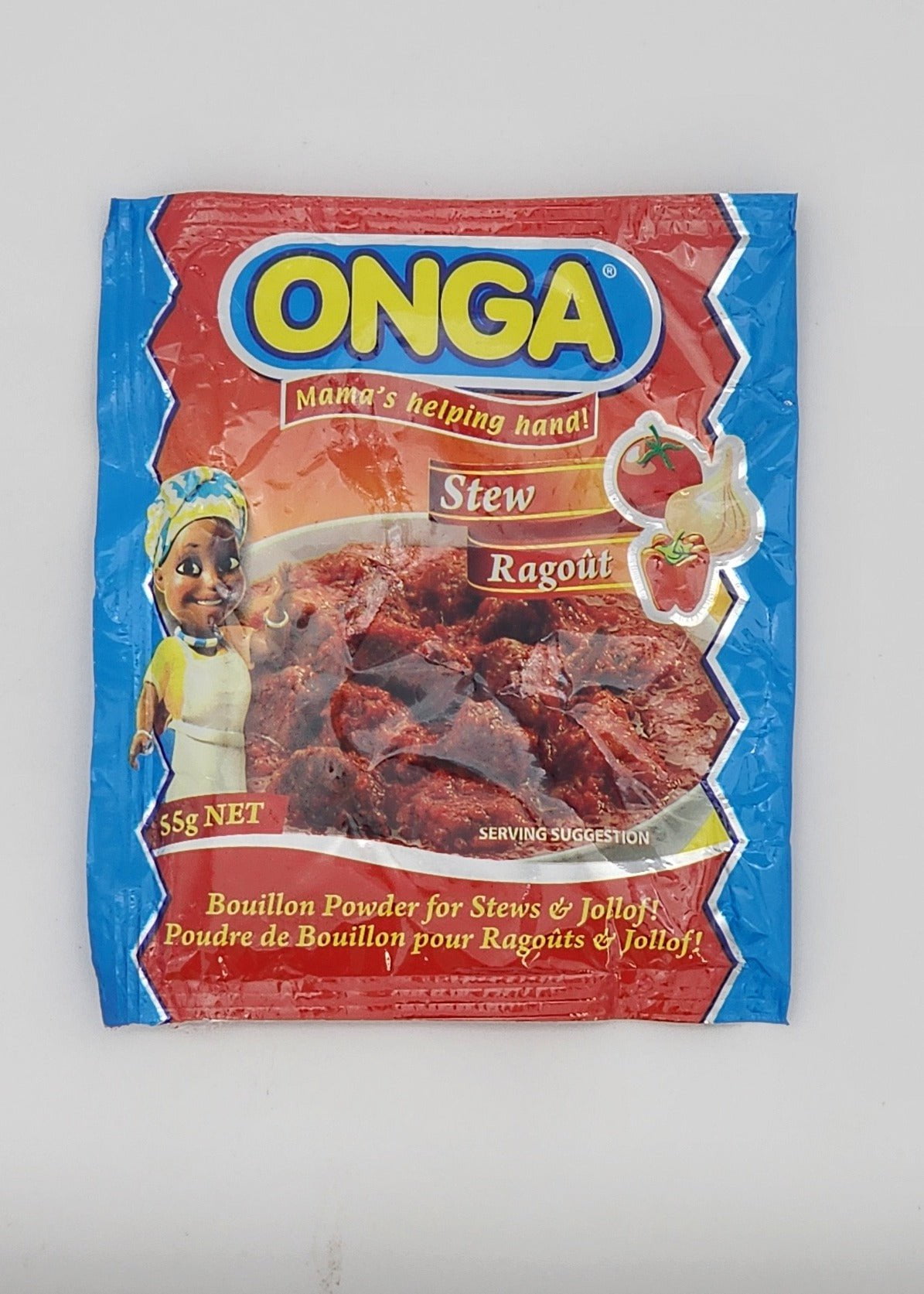 Onga Bouillon Powder For Stews & Jollof ,55g X 2 - Walmart.com