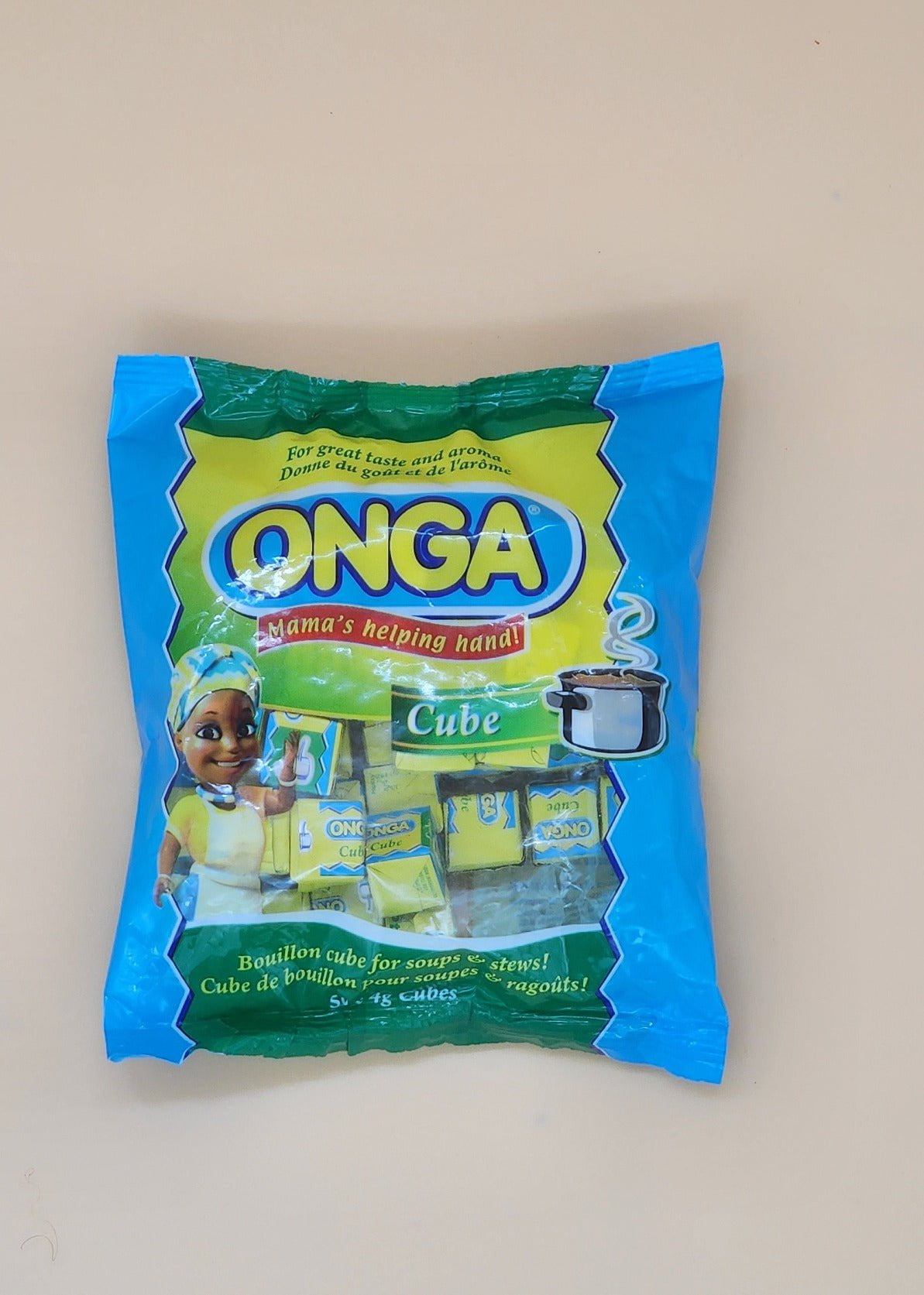 Onga Seasoning Bouillon Cubes for Soups & Stews - 4g x 50 Cubes ...